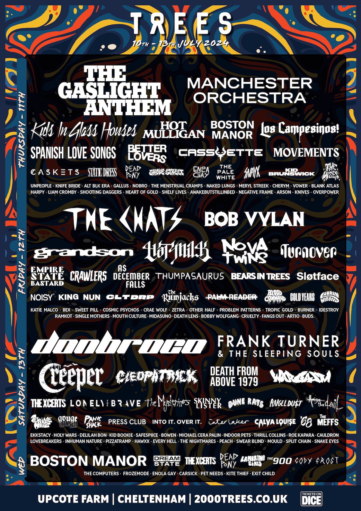 Don Broco, Frank Turner, Bob Vylan, Empire State B*stard, Wargasm and ...
