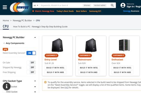 Newegg's new PC assembly service may be your best shot at scoring a ...