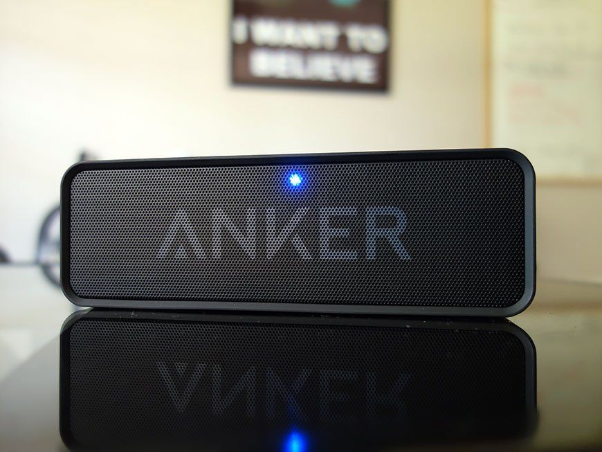 The Anker SoundCore Bluetooth speaker offers plenty of punch in a small ...