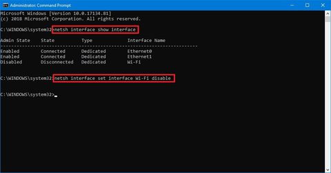 How to enable or disable Wi-Fi and Ethernet network adapters on Windows ...