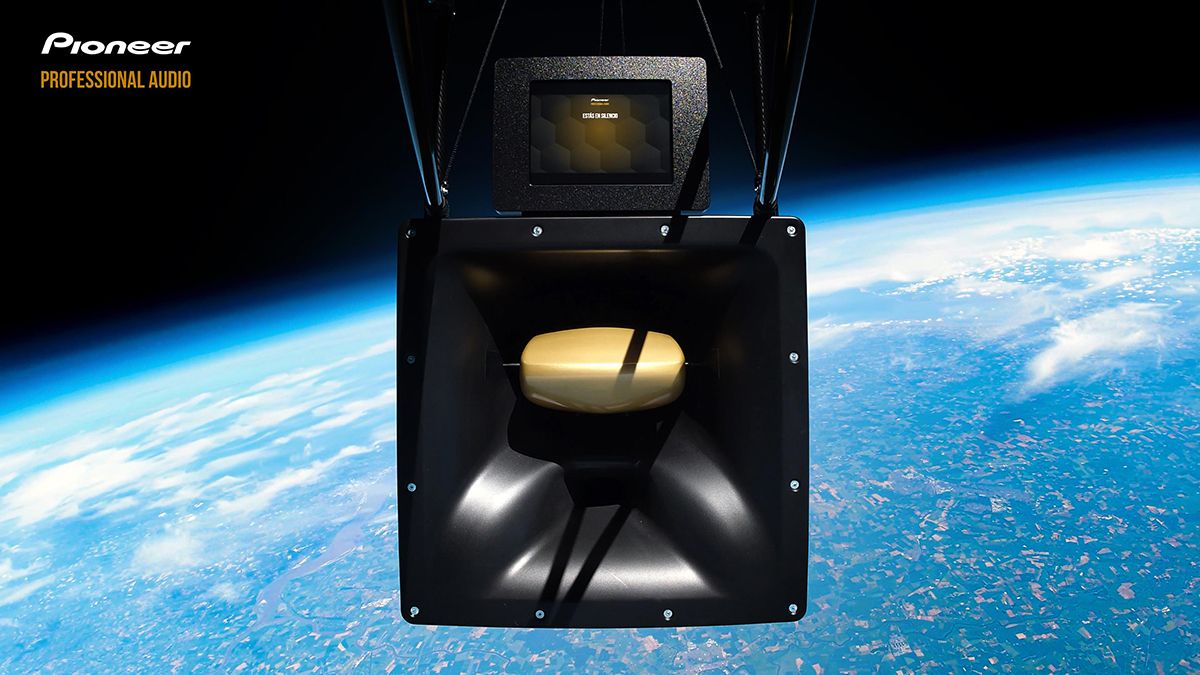 Pioneer Pro Audio sends a speaker into space in a bid to banish the ...