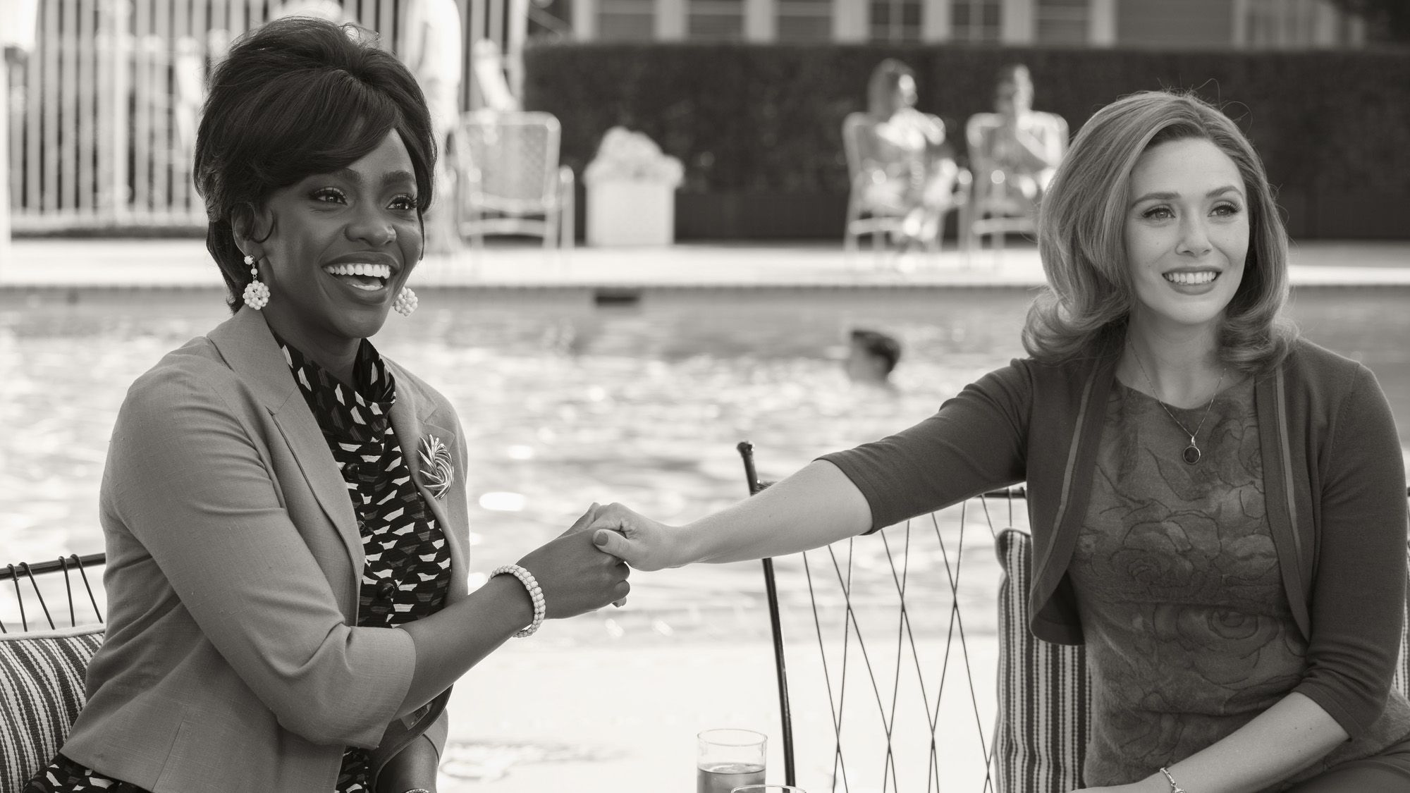 Get your first look behind the scenes of 'WandaVision' with 'Marvel ...