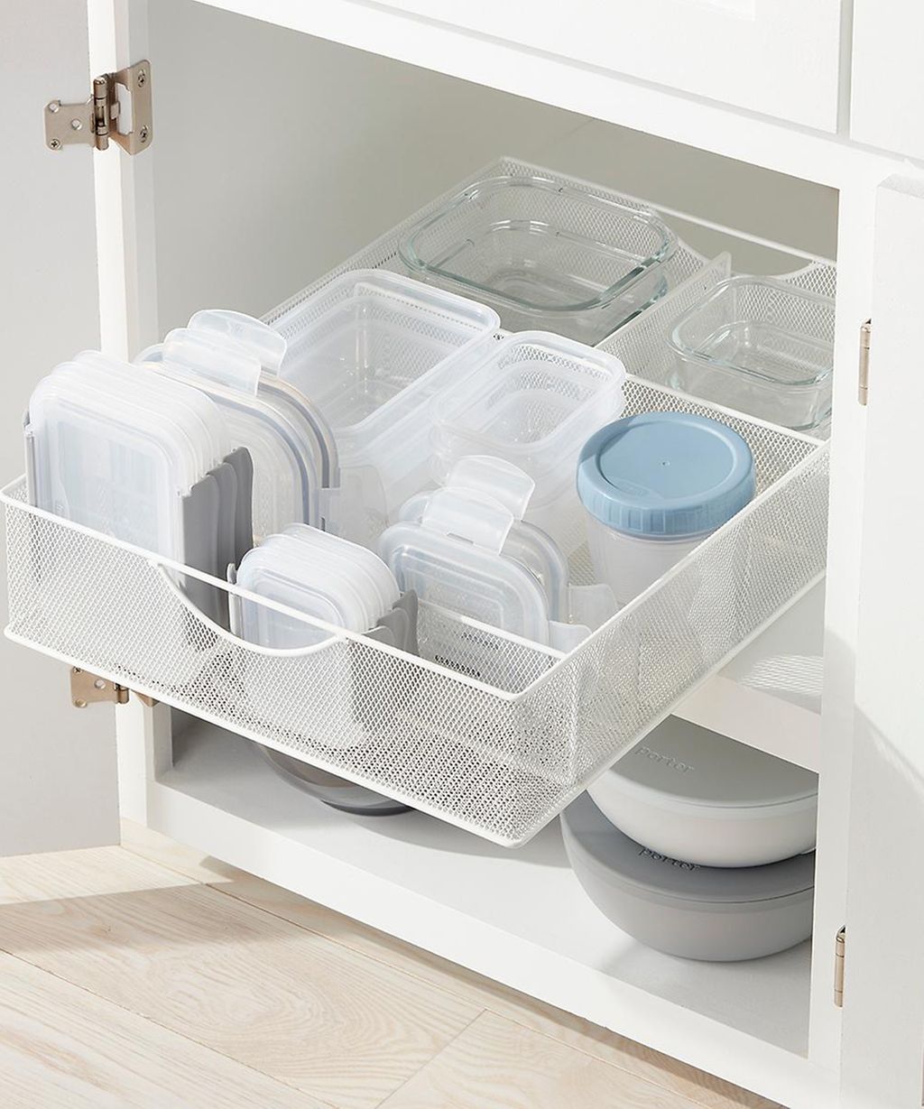 How to organize Tupperware and food storage containers | Real Homes