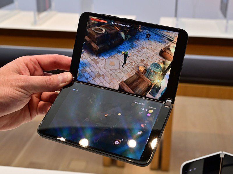 Microsoft launches the Surface Duo 2, a dual-screen device you'll ...