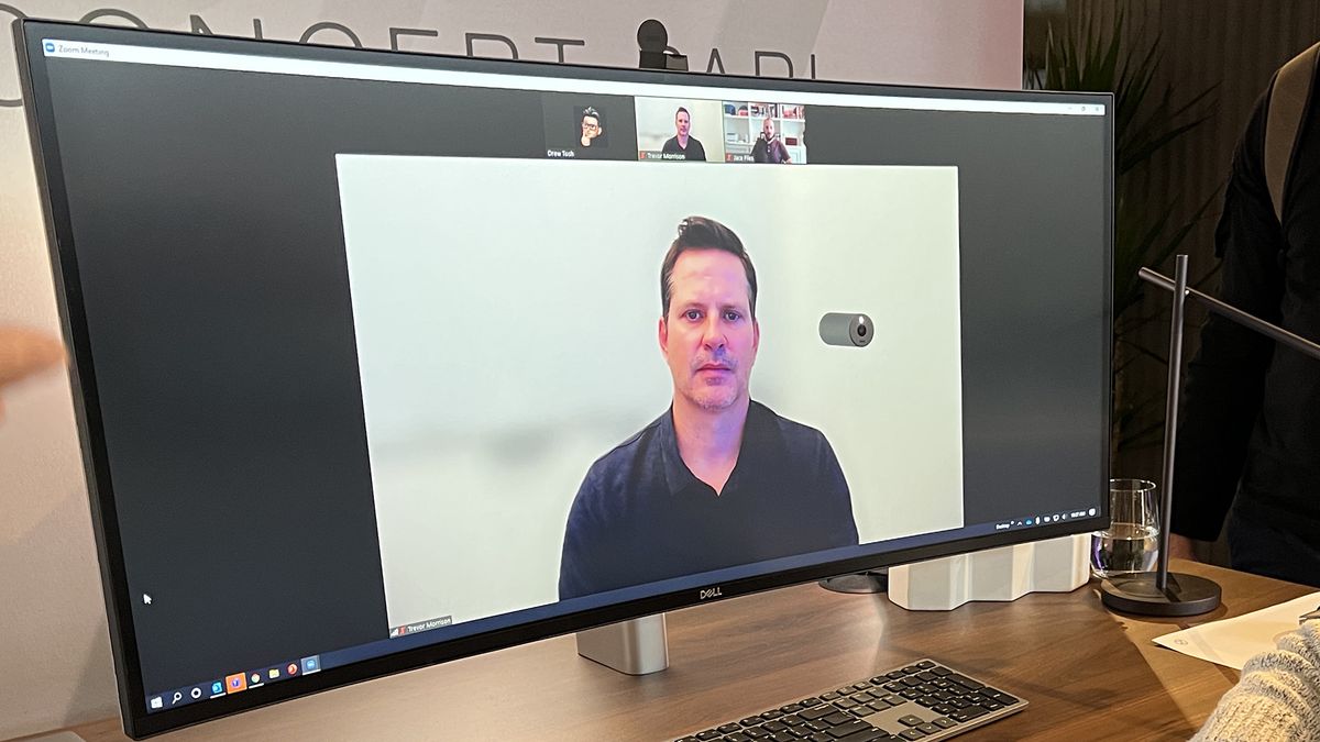 Dell's webcam concept brings real eye contact to video calls | T3