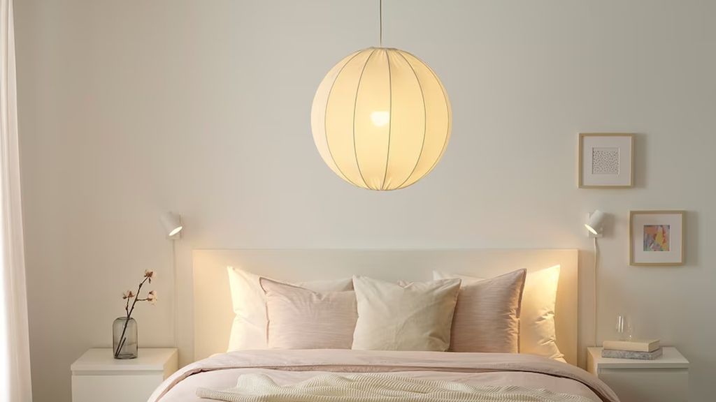 The iconic IKEA lamp shade got a luxury update - we need it | Ideal Home