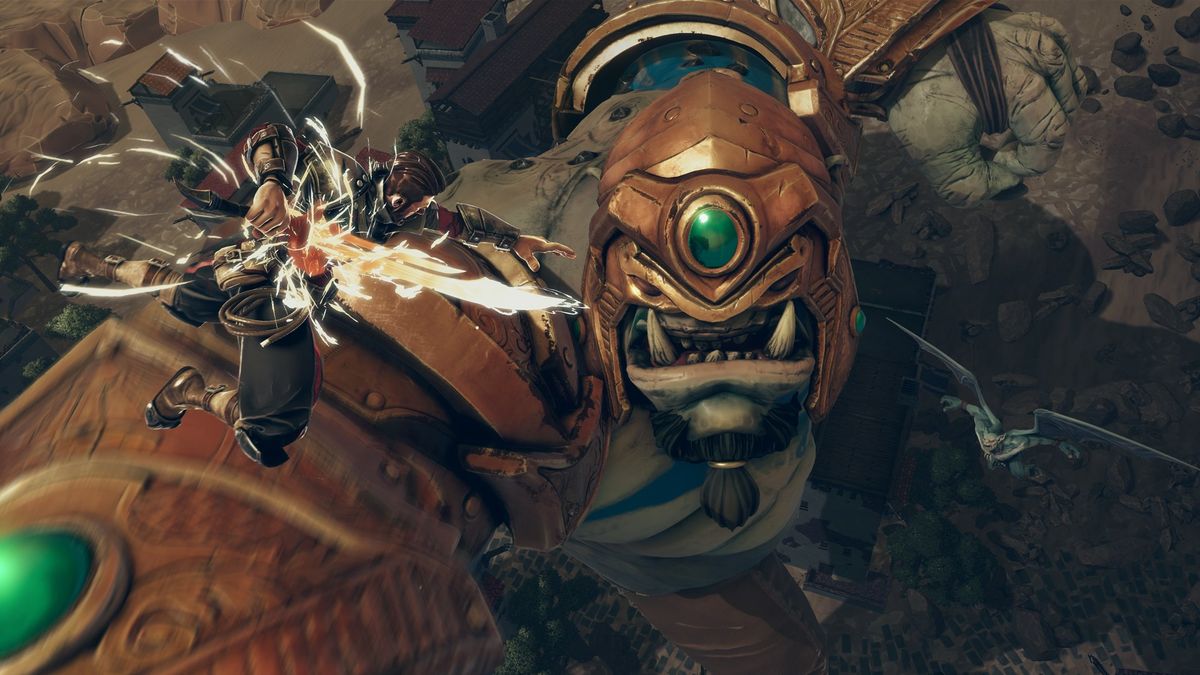 New Extinction gameplay trailer details the types of ogres you'll cut ...