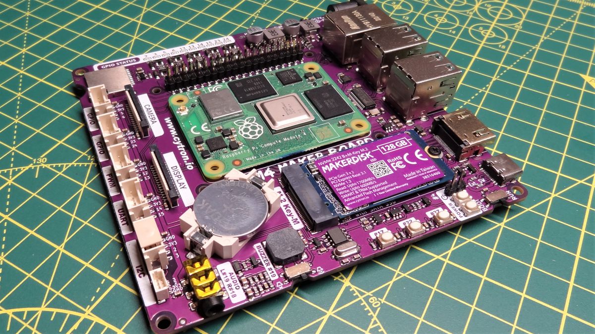 Cytron CM4 Maker Board Review: Versatility in PCB Form | Tom's Hardware