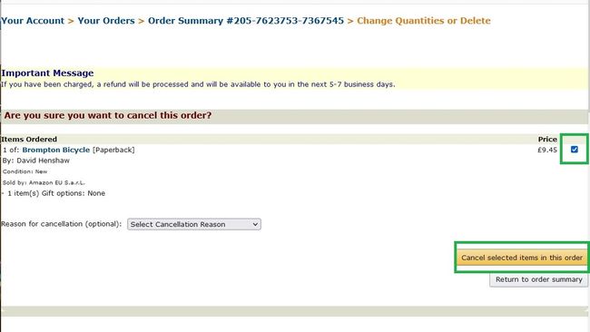 How to cancel an Amazon order | Tom's Guide