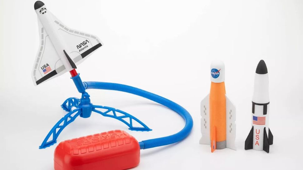 New NASA Collection by Stomp Rocket takes off for kid-powered flight ...