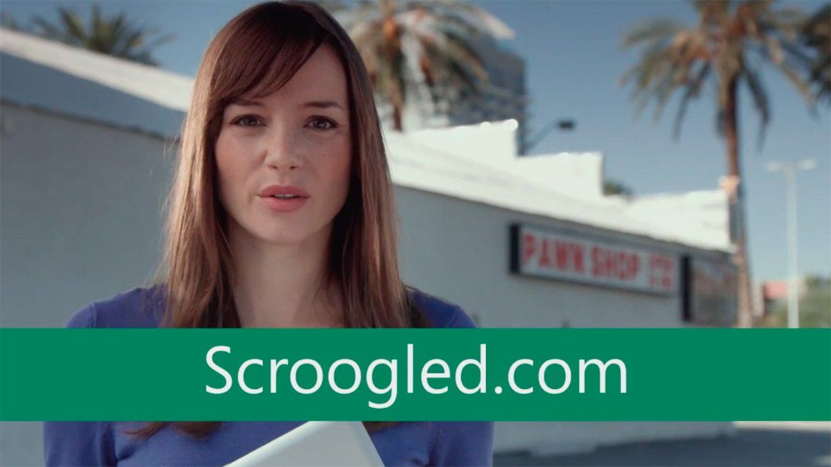 Microsoft’s Scroogled campaign may finally be coming to an end ...