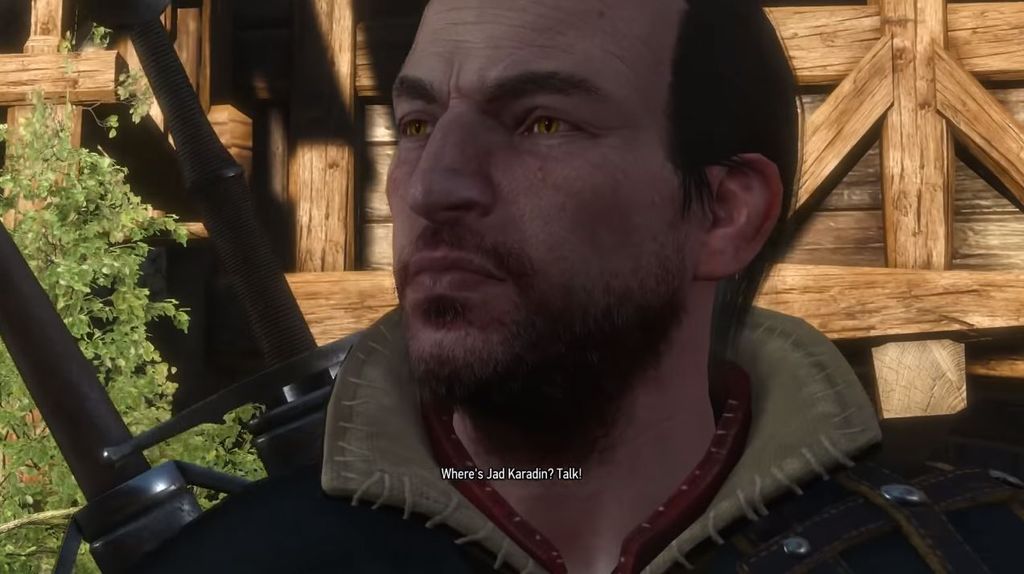 The Witcher 3 Following the Thread mission: find a contract in Hierarch ...