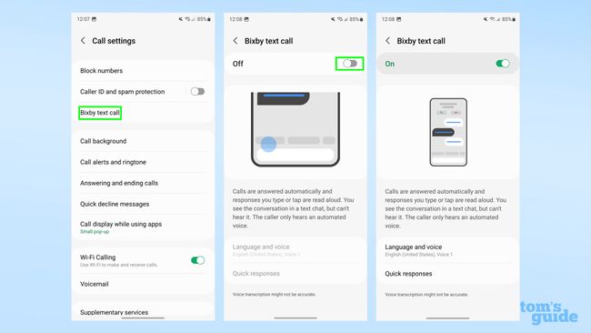 How to use Bixby Text Call on Samsung Galaxy S23 | Tom's Guide