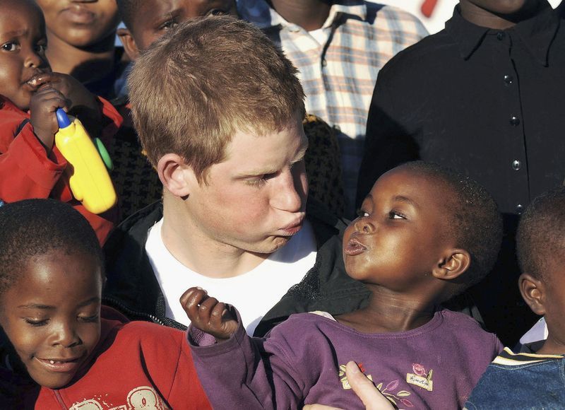 62 Photos of Prince Harry With Kids That Prove He Was Meant to Be a Dad ...