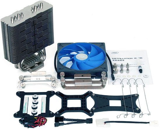 Deepcool Ice Matrix 400 - Roundup: Six Sub-$40 Performance CPU Coolers ...