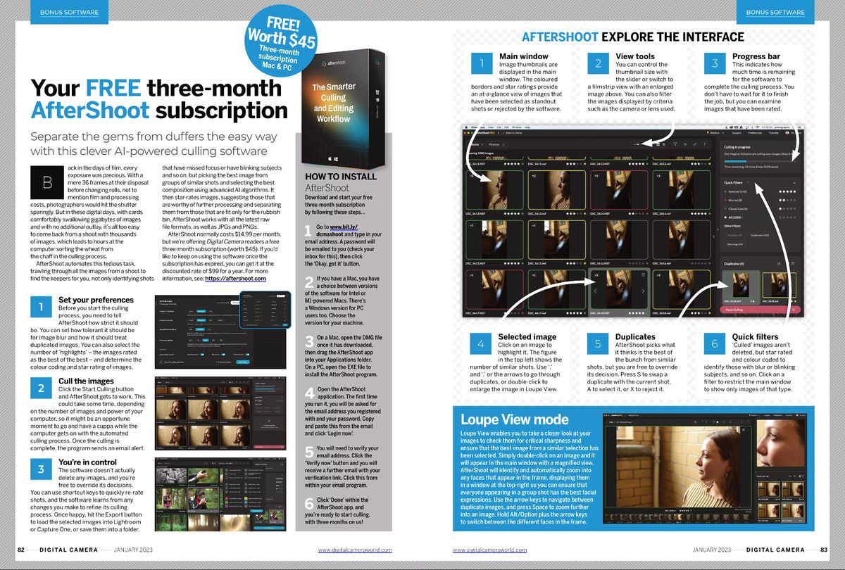 Get 14 bonus gifts with the January issue of Digital Camera mag ...