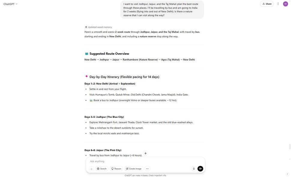 I use ChatGPT to plan all of my vacations — 5 essential prompts to try ...