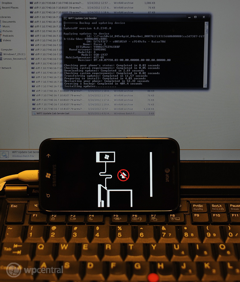 Force updating your Windows Phone to OS build 8107 -- a WPCentral ...