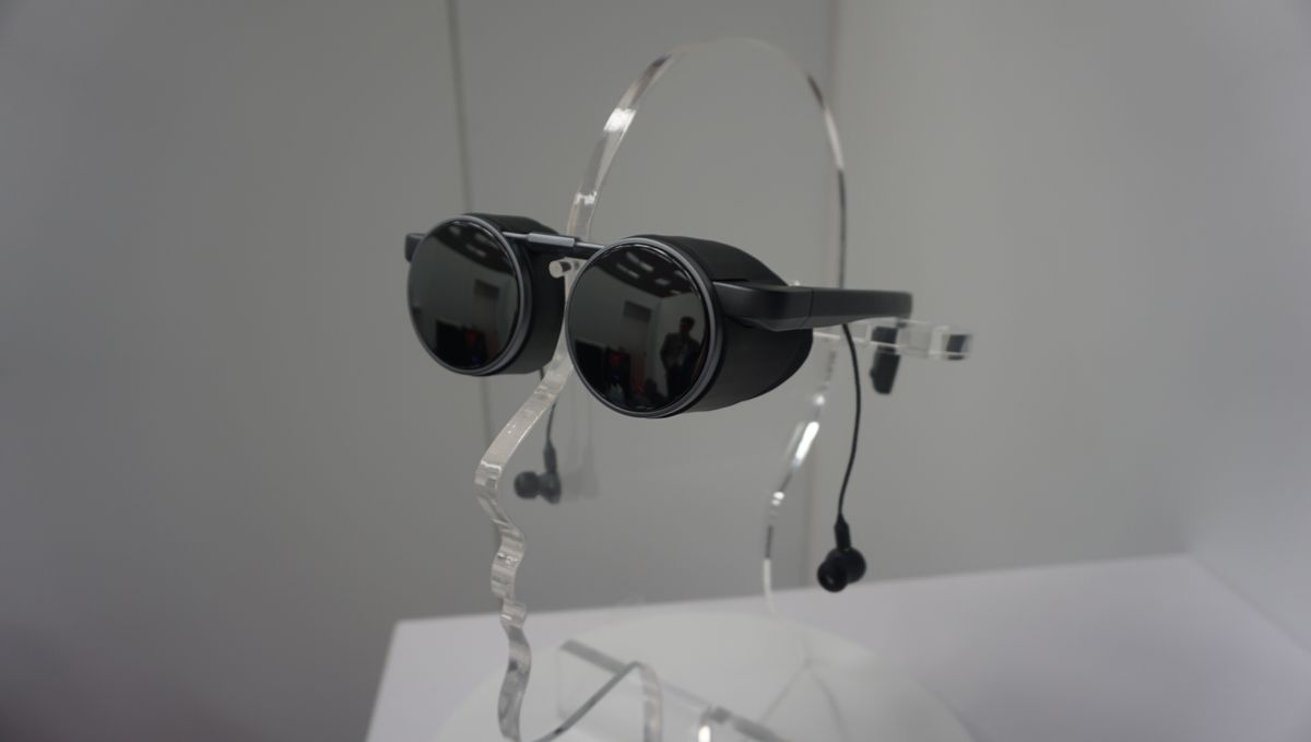 Panasonic's novel VR glasses are a neat idea – but there's a big issue ...