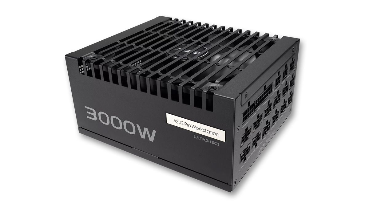 Asus introduces 3000-watt PSU — enough capacity to power 4 RTX 5090s ...