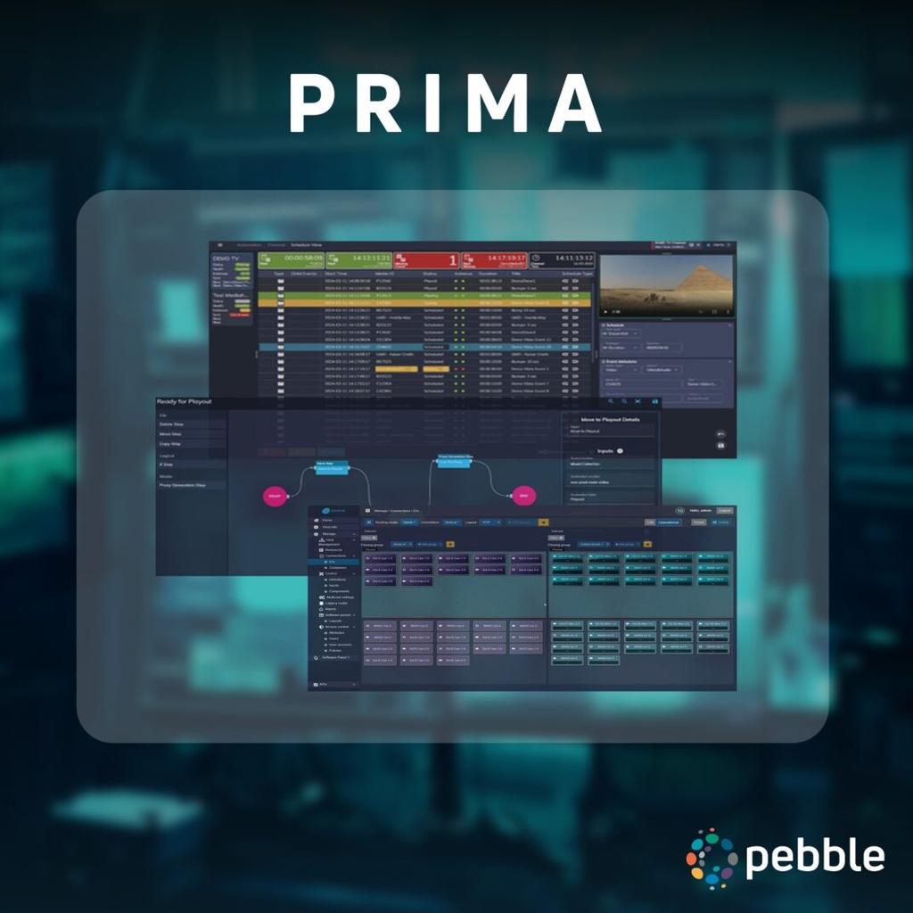 NAB Show: Pebble Launches PRIMA Software Platform | TV Tech