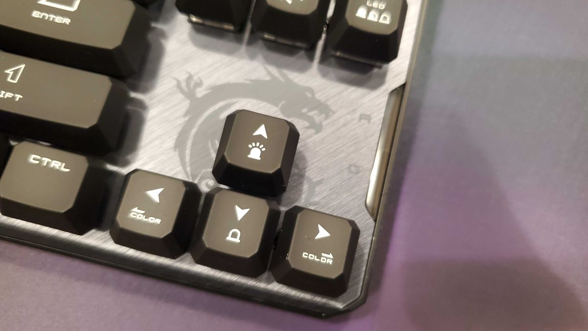 MSI GK50 Elite TKL review: a great budget mechanical keyboard | TechRadar