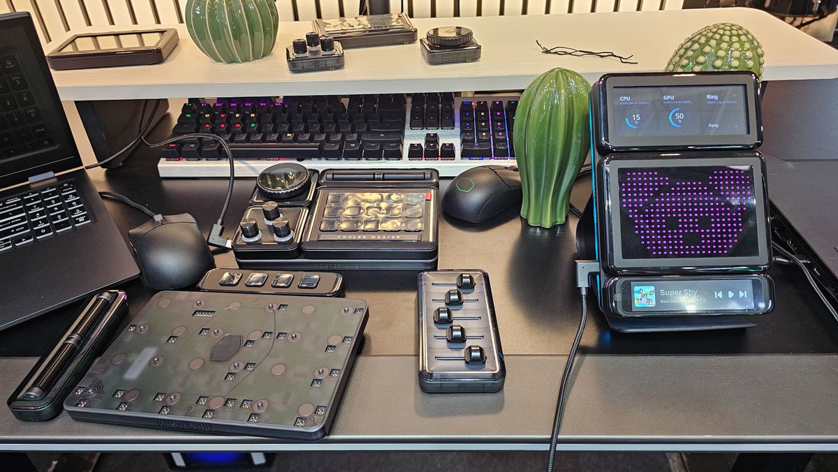 Cooler Master MasterHUB modular control panel hits pre-order after four ...