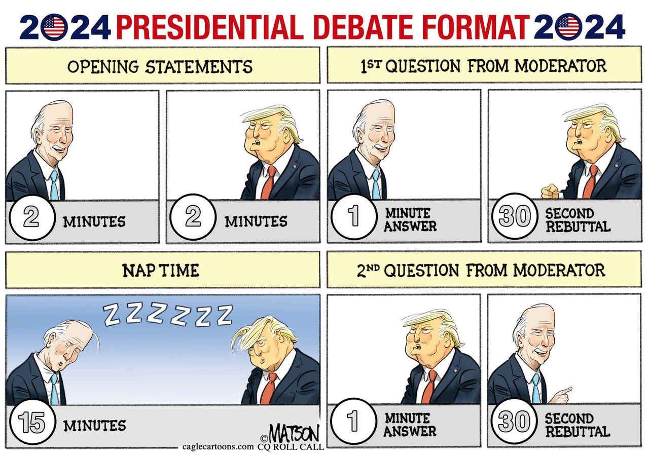 Today's political cartoons - June 27, 2024 | The Week