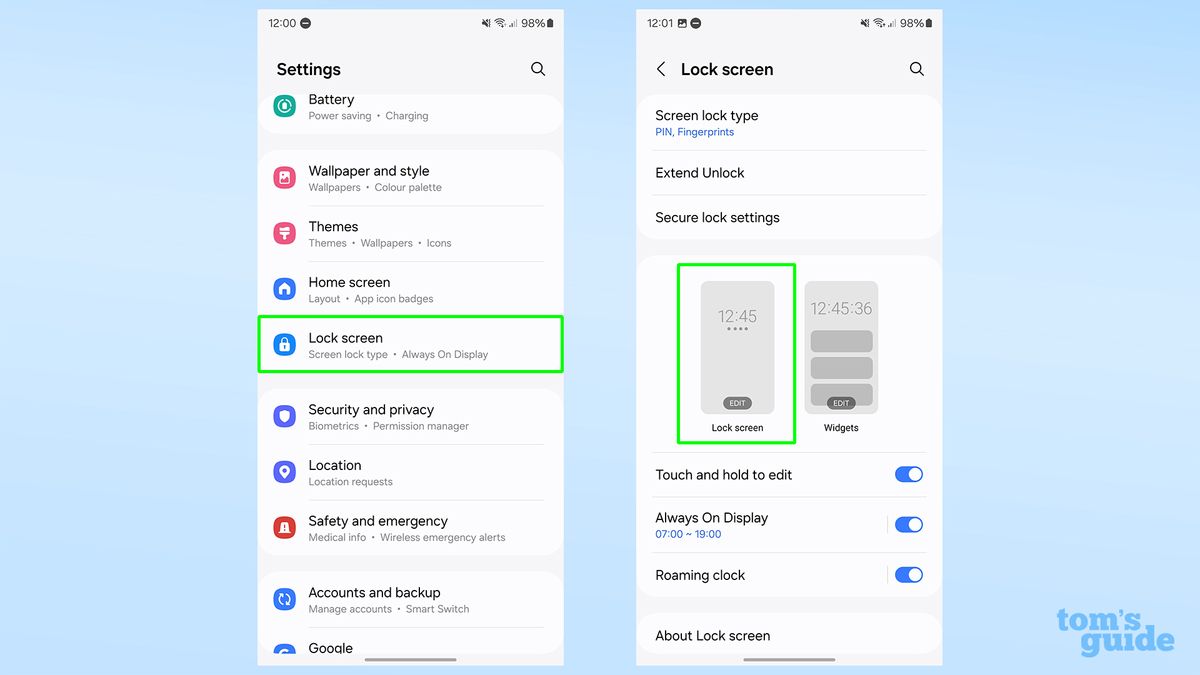 You can change almost everything on your Samsung Galaxy lock screen in ...