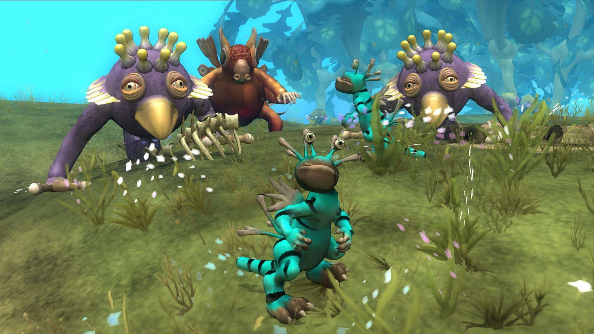 After years of silence, the legendary life sim Spore has crawled back ...