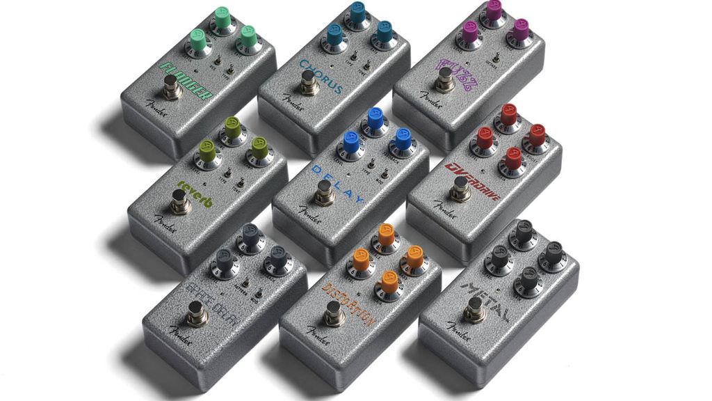 Fender’s affordable Hammertone guitar effects pedal range is now ...