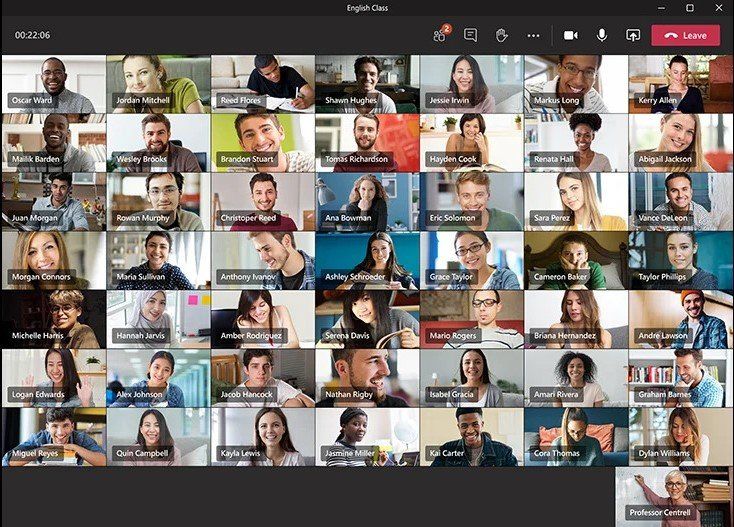 Microsoft boosting visible Teams meeting participants to 49 | Windows ...