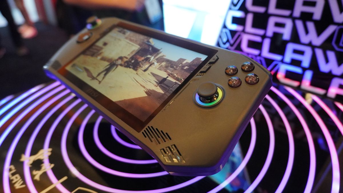 MSI Claw vs Steam Deck OLED: Which gaming handheld could win? | Tom's Guide
