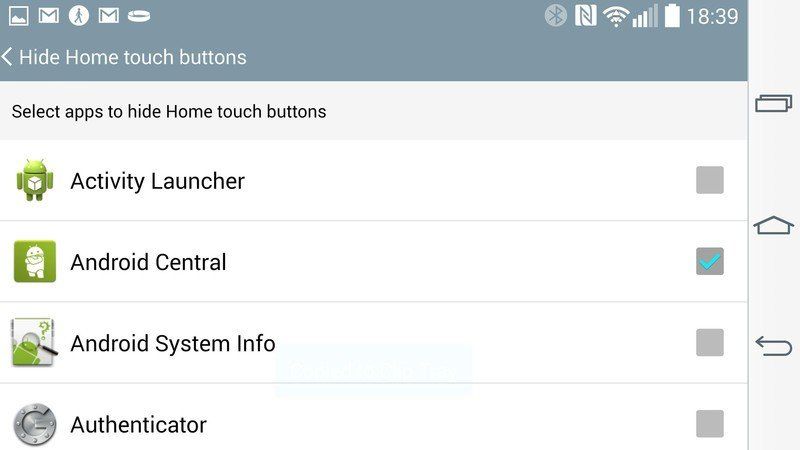 How to customize the LG G3's on-screen buttons | Android Central
