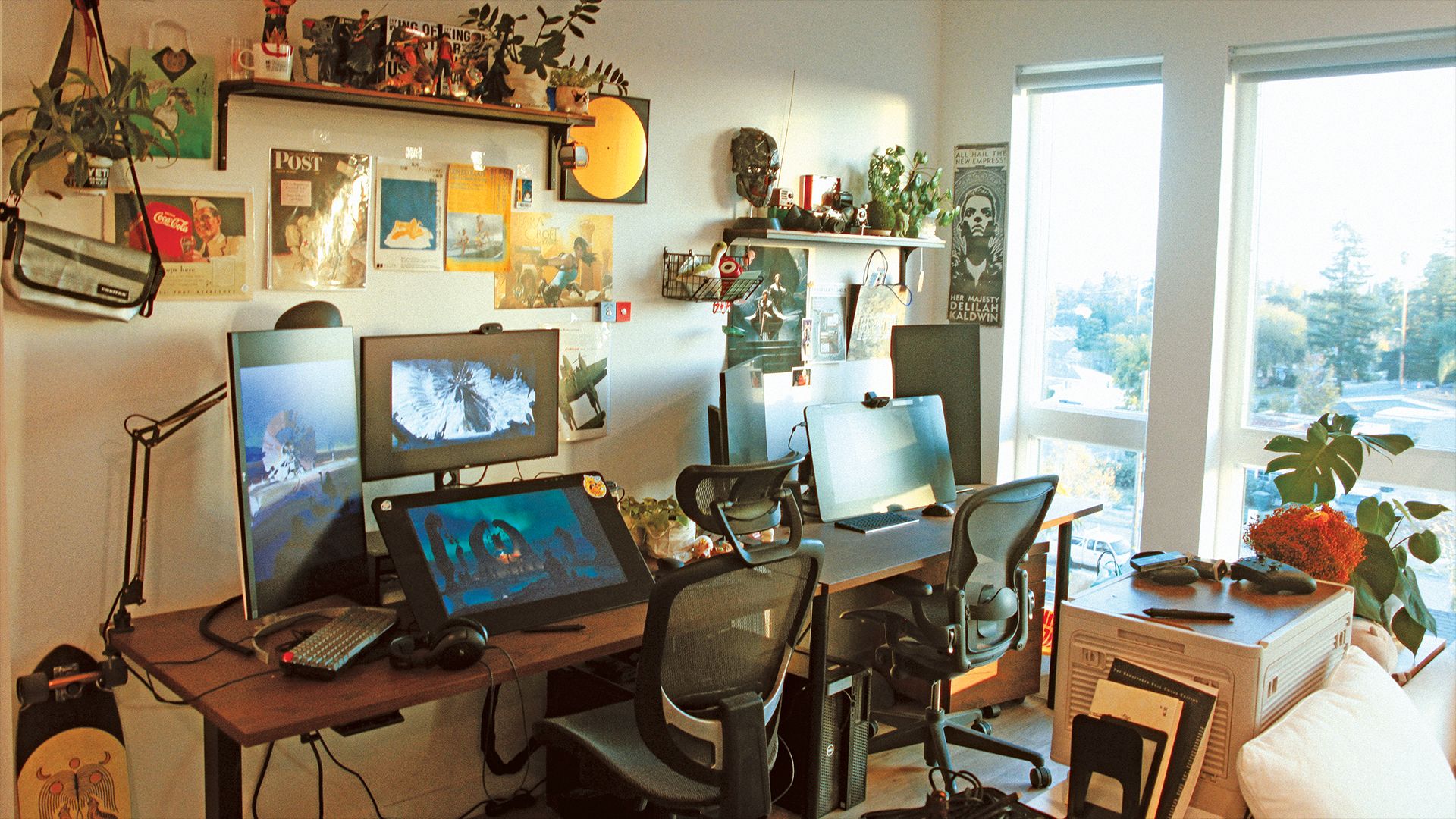 Artist in residence: Concept artists Boyuan Ryan Shi and Xiaoxue Snowy ...