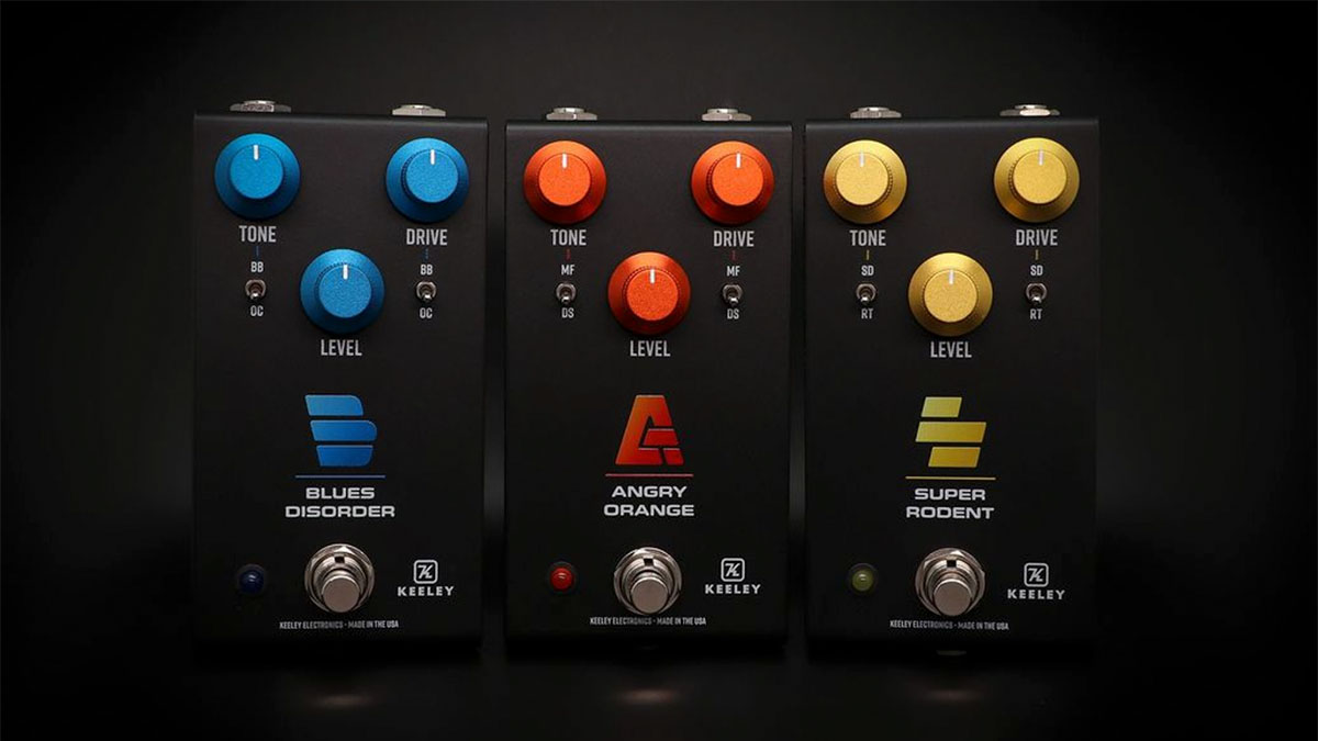 “These three new pedals dip into Keeley’s decades of experience in ...
