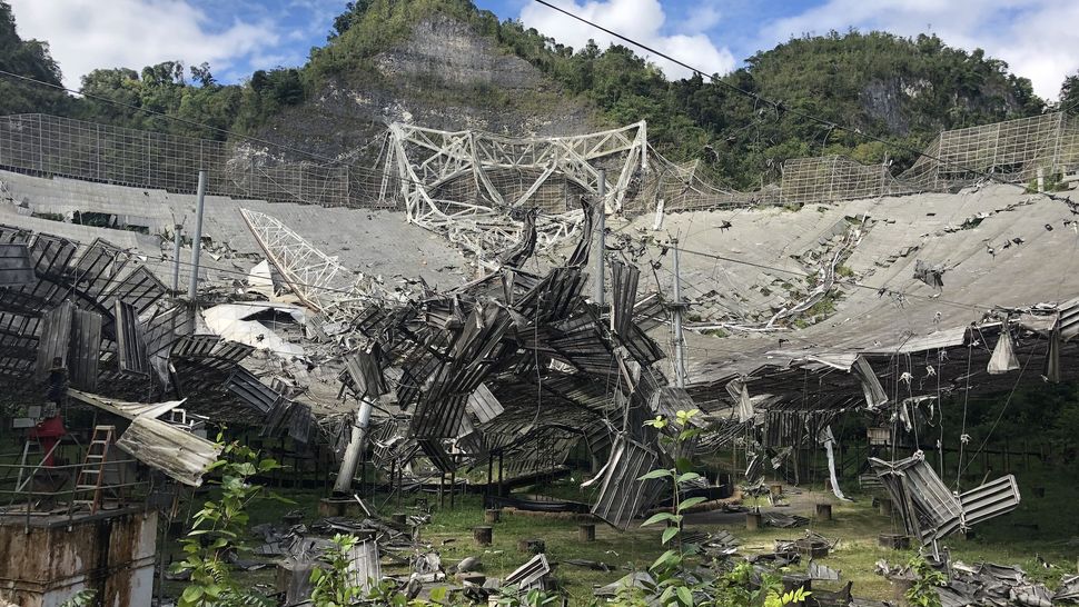 Death of alien-hunting Arecibo Telescope traced to cable issues 3 years ...