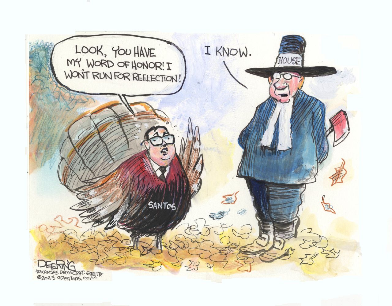 Today's political cartoons - November 17, 2023 | The Week