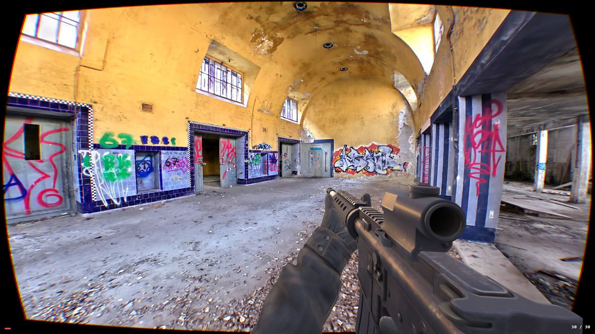 Developer creates a basic first person shooter game using Gaussian ...