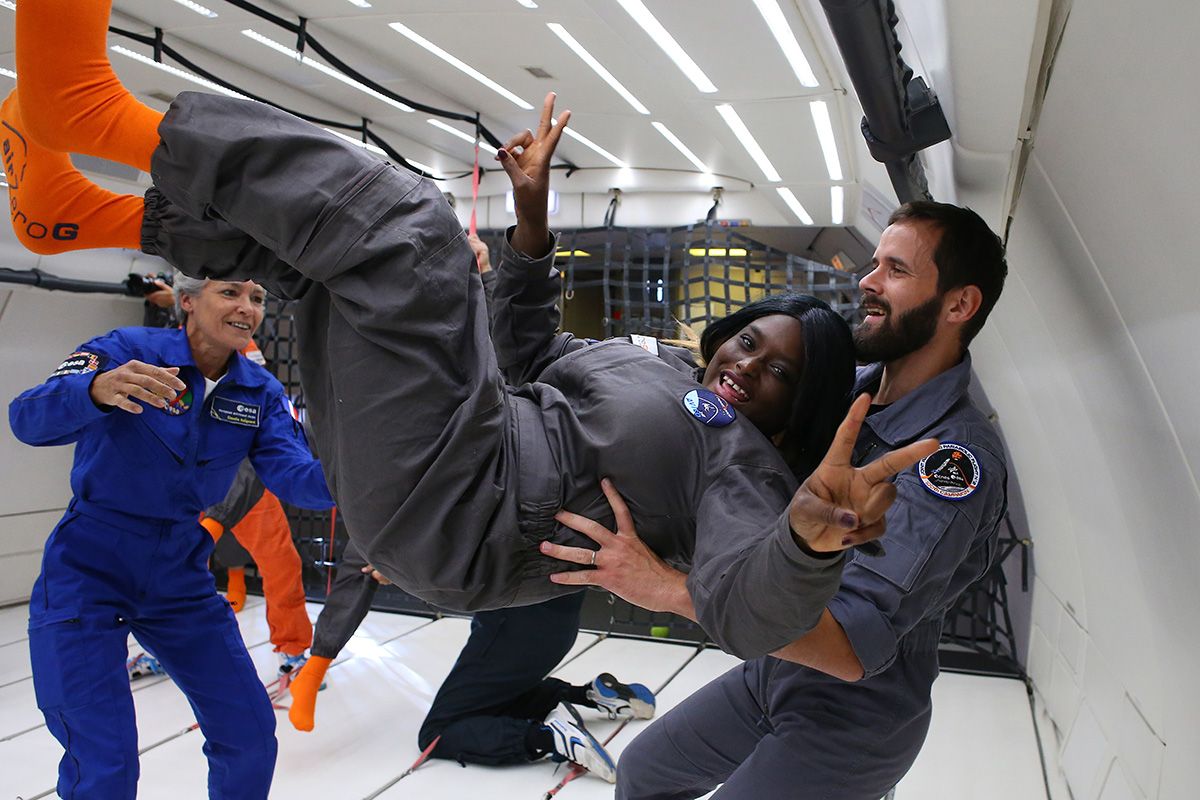 In Photos: Zero-G Flight Grants Weightless Wishes for Kids | Space