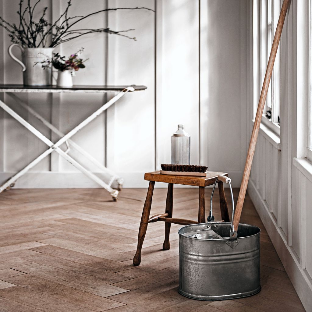 How to clean wooden floors – avoid scuffs and scratches | Ideal Home