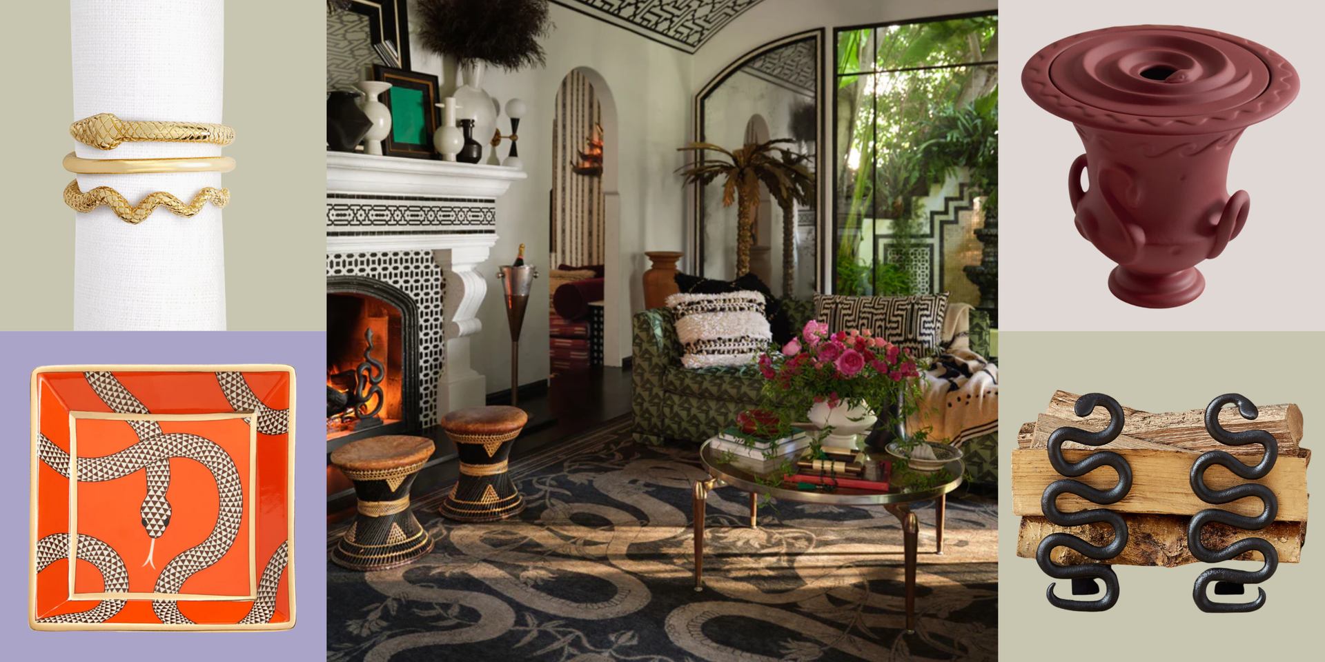 Cobra Cool — Shop Snake Décor to Slink Into 2025 with Style