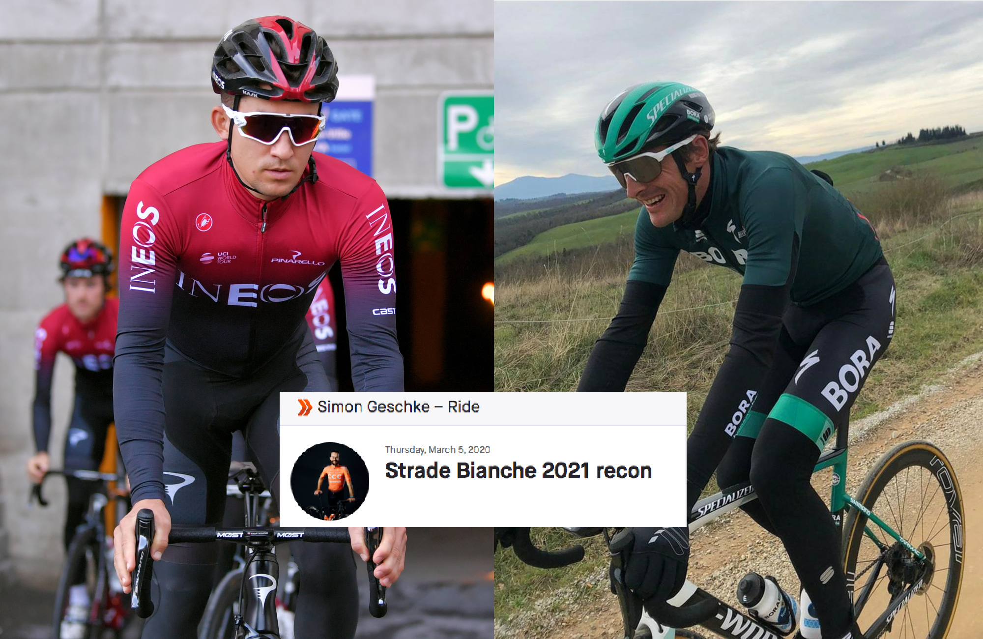 Strava shows riders persisting with Strade Bianche after race is ...