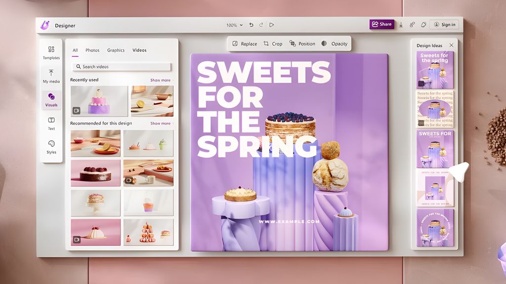 Microsoft Designer's AI-infused alternative to Canva is now available ...