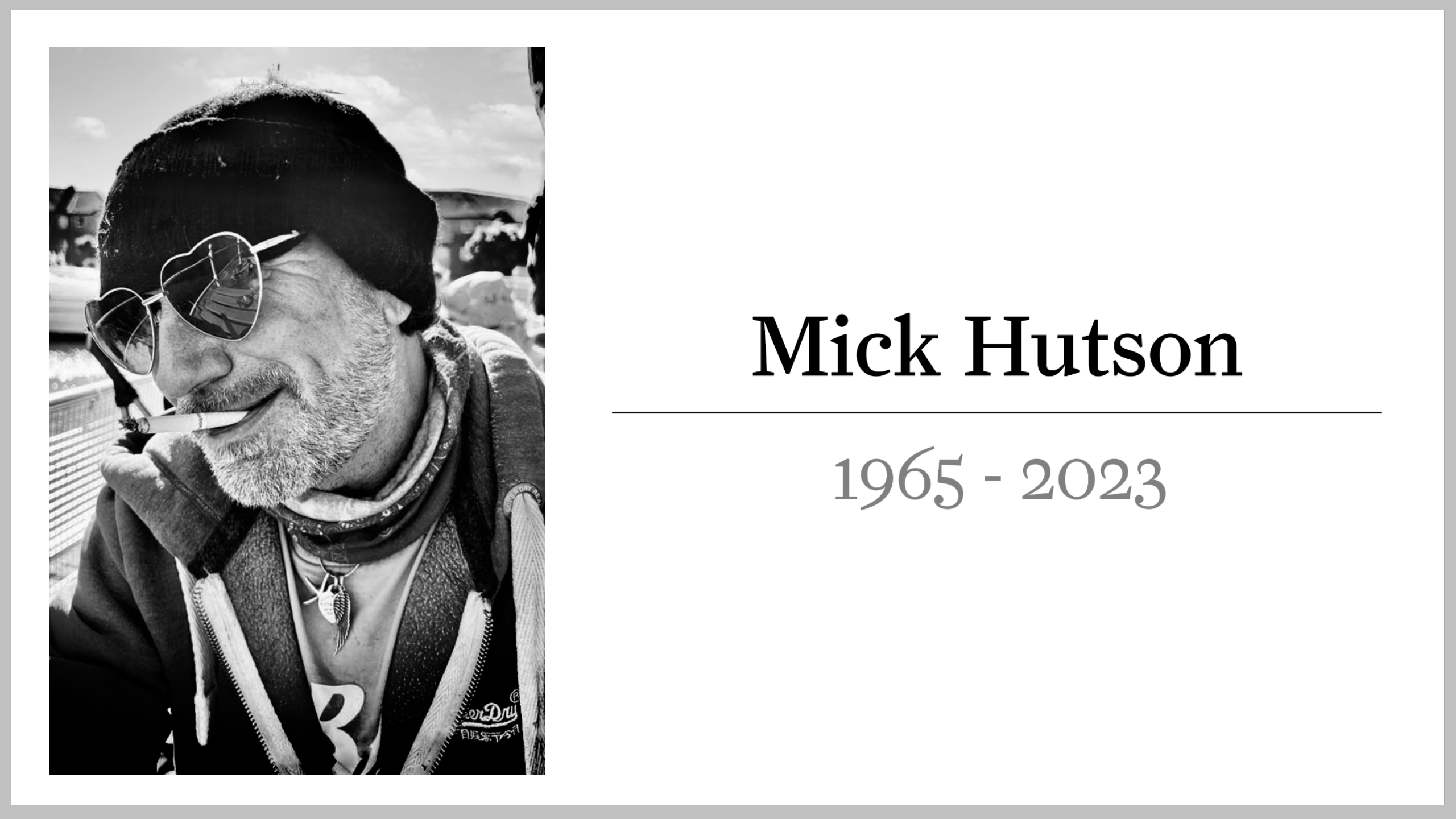 Music photographer Mick Hutson has died, aged 58 | Louder