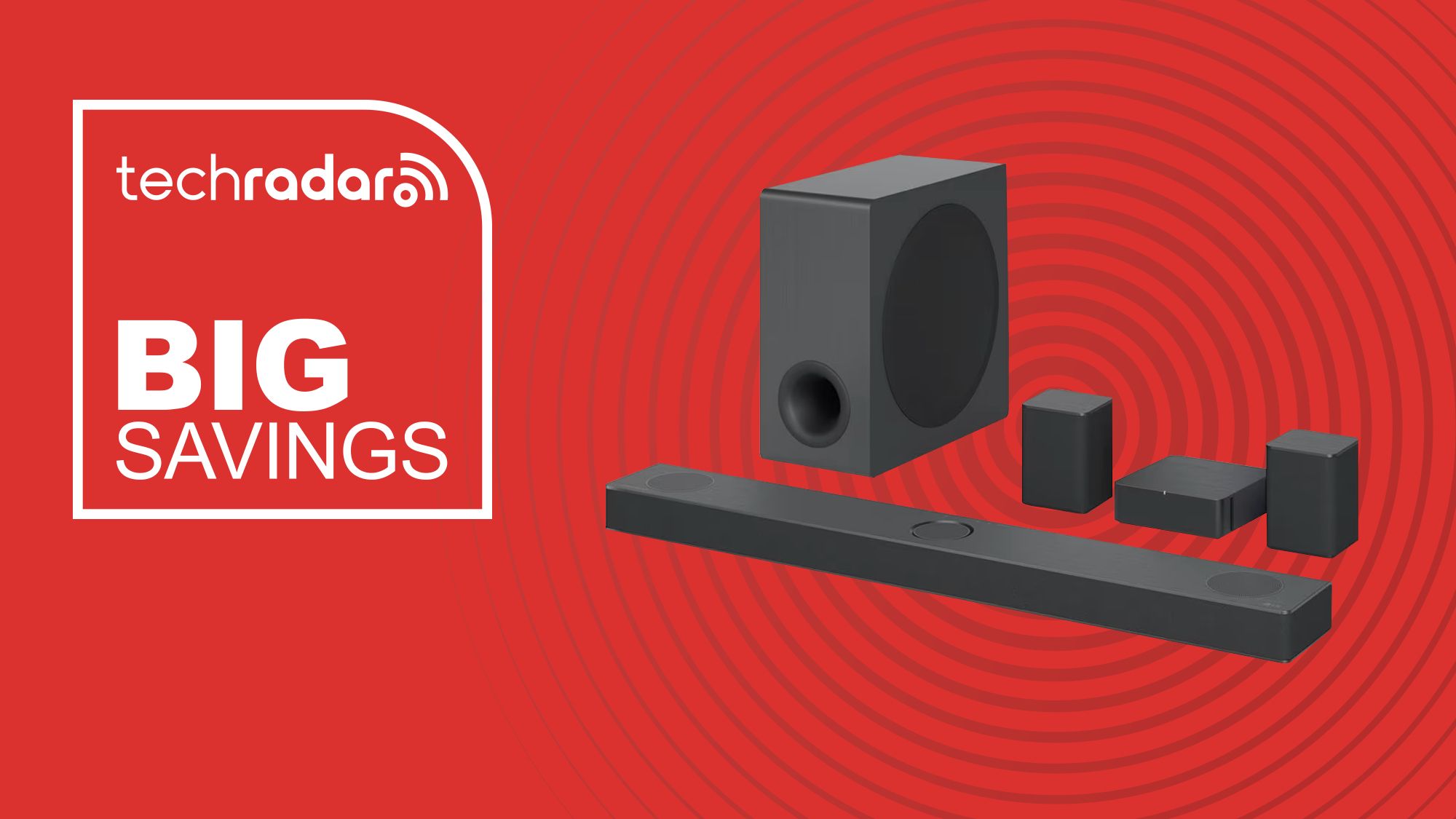 This impressive Dolby Atmos LG soundbar surround system has a great ...