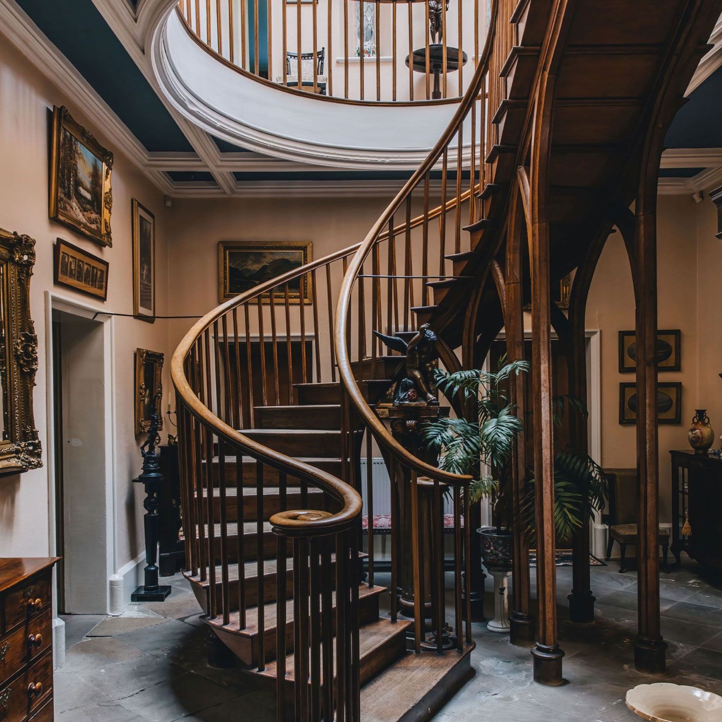 'Just look at those stairs. Just as an art form, they are bewitching ...