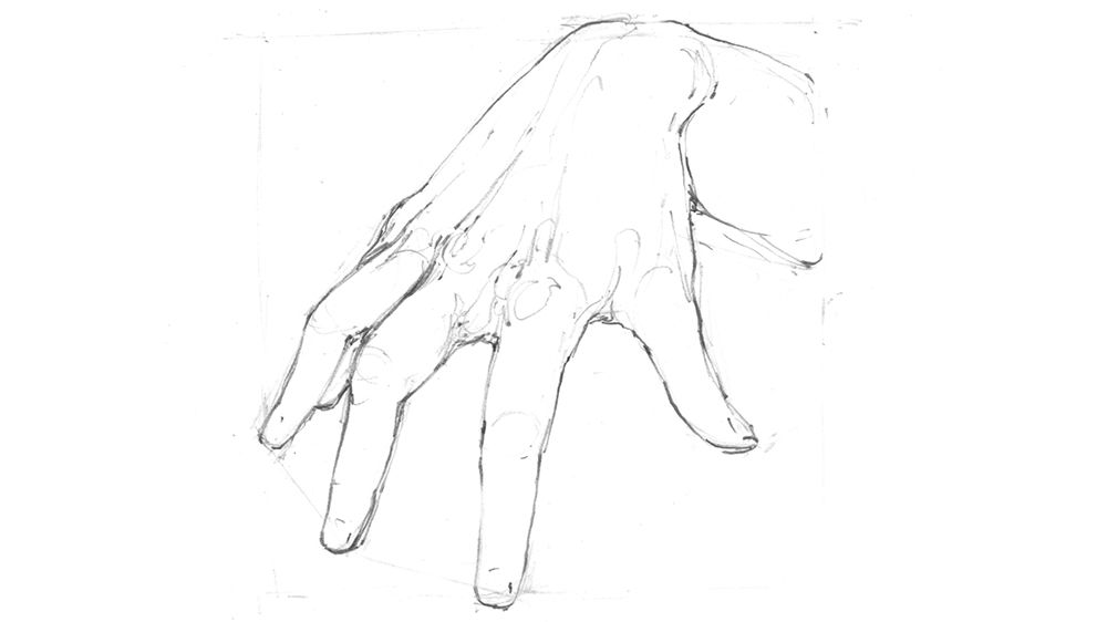 Use negative space to draw better hands | Creative Bloq