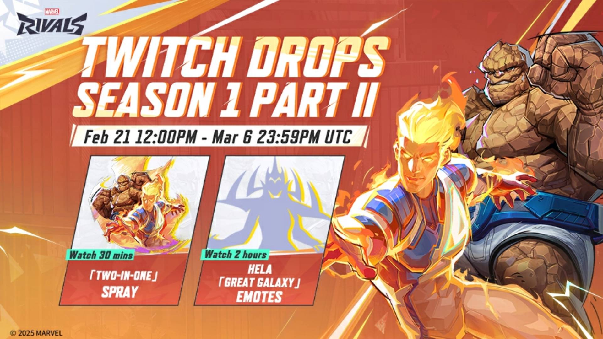 How to get Marvel Rivals Twitch rewards | GamesRadar+