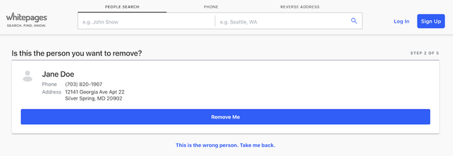 How to opt out of Whitepages | TechRadar